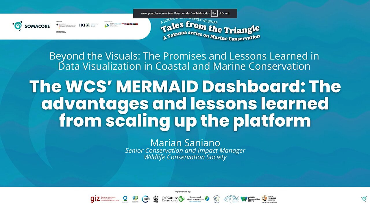 The WCS’ MERMAID Dashboard: The Advantages and Lessons Learned from ...