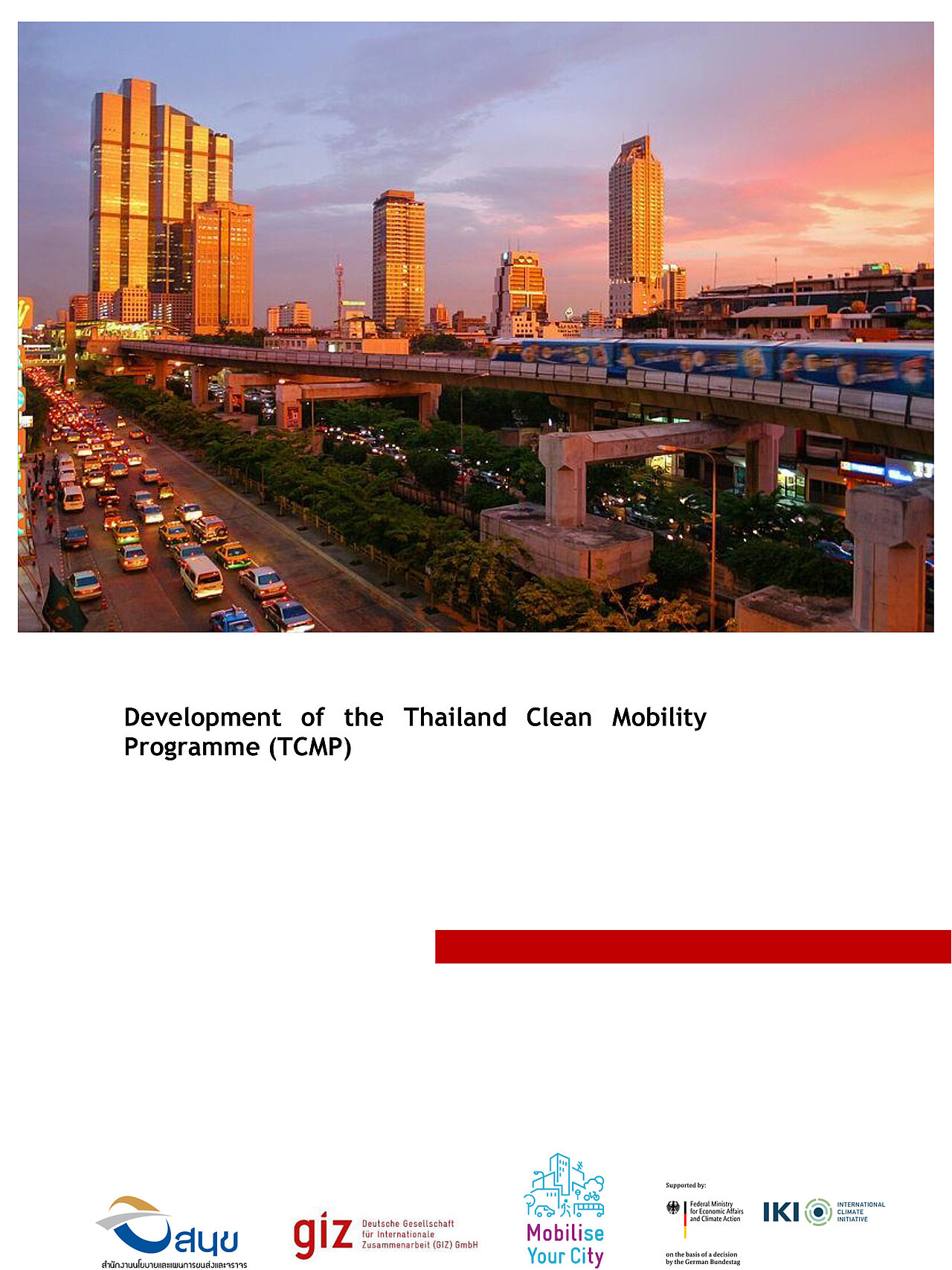 Development of the Thailand Clean Mobility Programme (TCMP ...