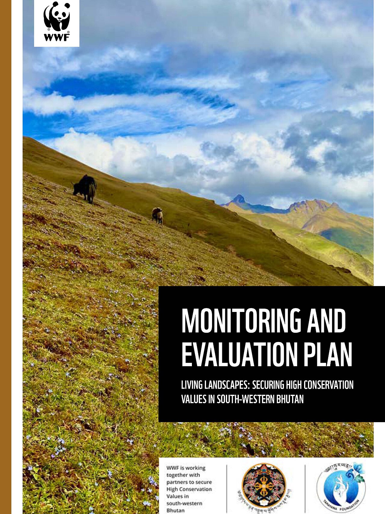 Monitoring & Evaluation Plan. Living Landscapes: Securing High ...