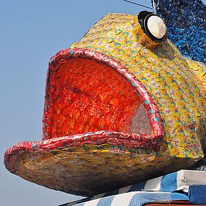 IKI project impresses at GOA Carnival with 'Marine litter' float ...
